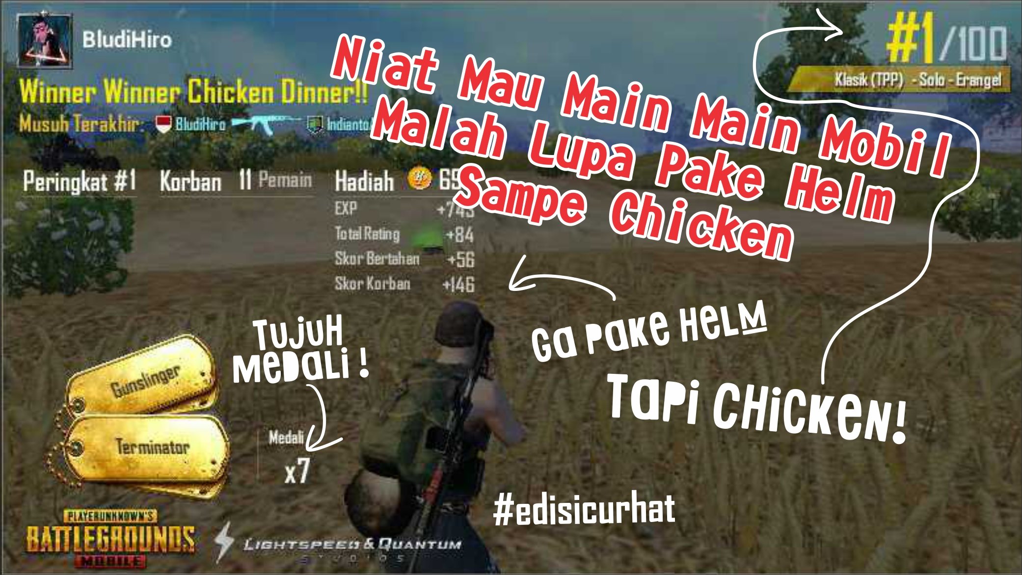 Mobil Sakit di Late Game - PUBG Mobile