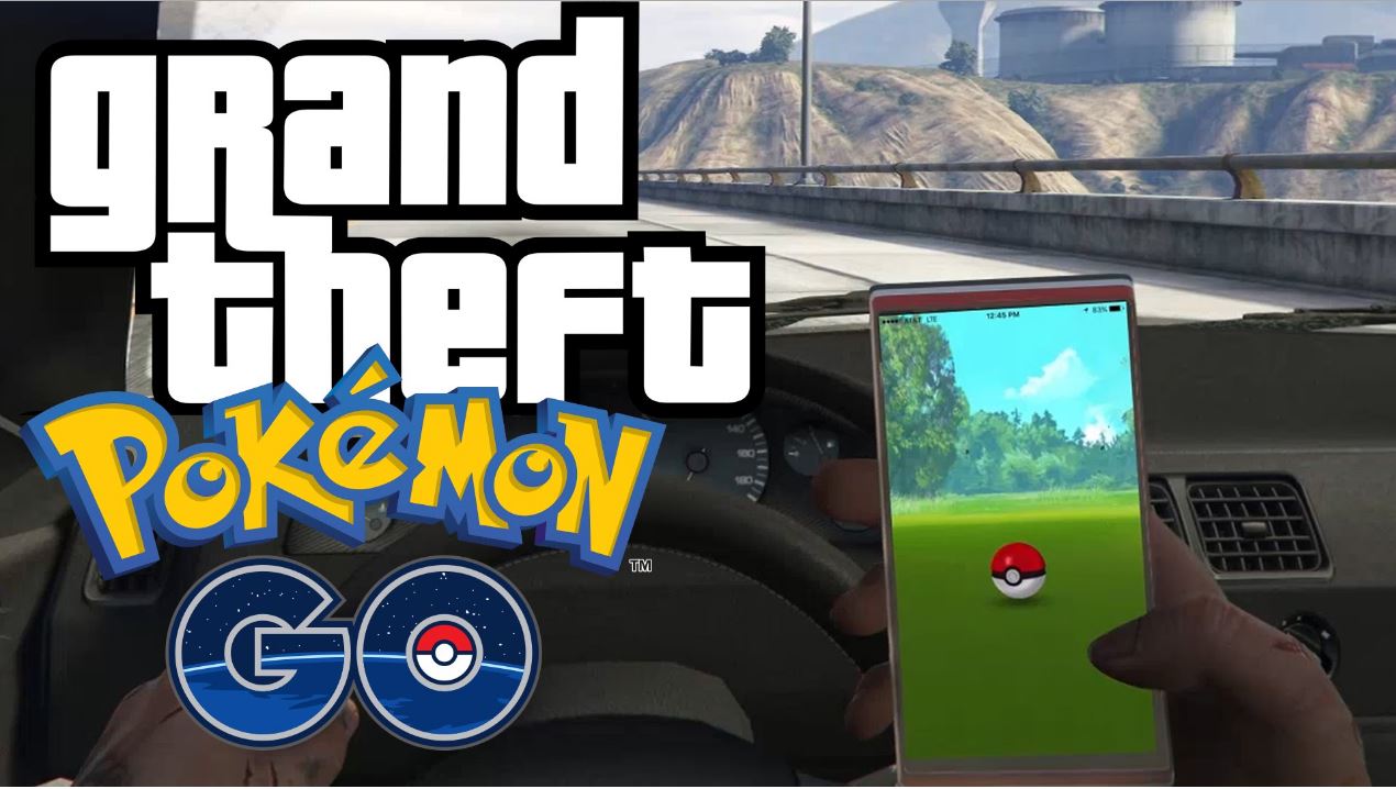 Kocak! Bahayanya Pokemon: GO Kalau Jadi Minigame di GTA 5 - Gamebrott.com
