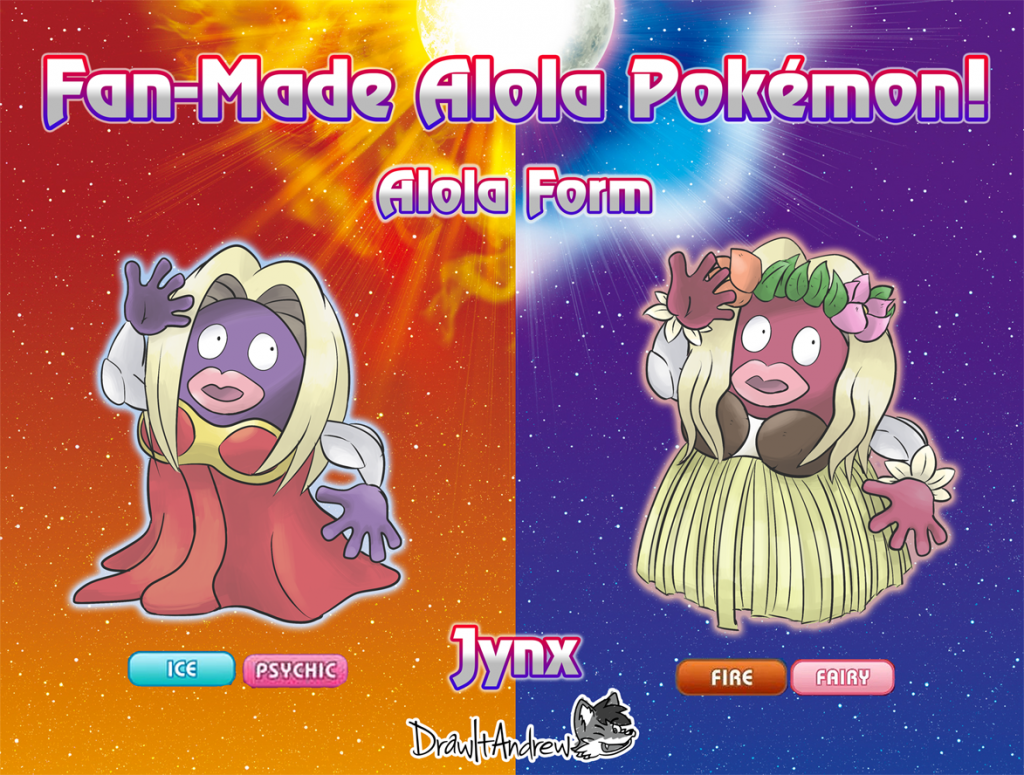 8 Fanmade Alolan Form Pokemon yang Layak Masuk Kedalam Game Pokemon ...