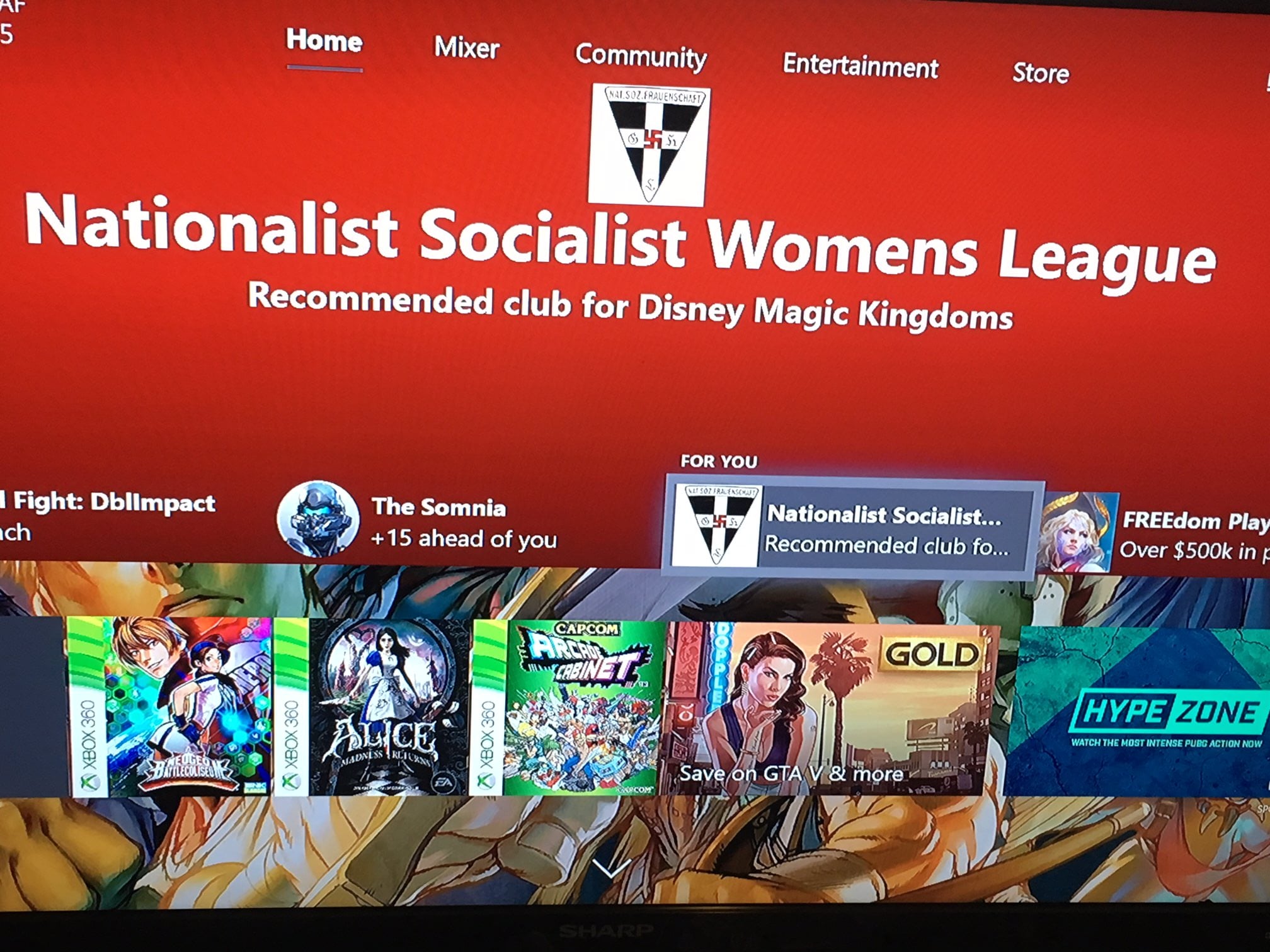 Grup Nazi Muncul Di Xbox One Sebagai Rekomendasi Dari Game Disney ...