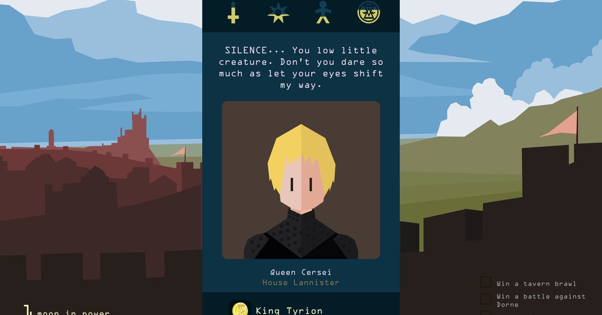 Games of Thrones akan Segera Hadir di Game Strategi Reigns! - Gamebrott.com