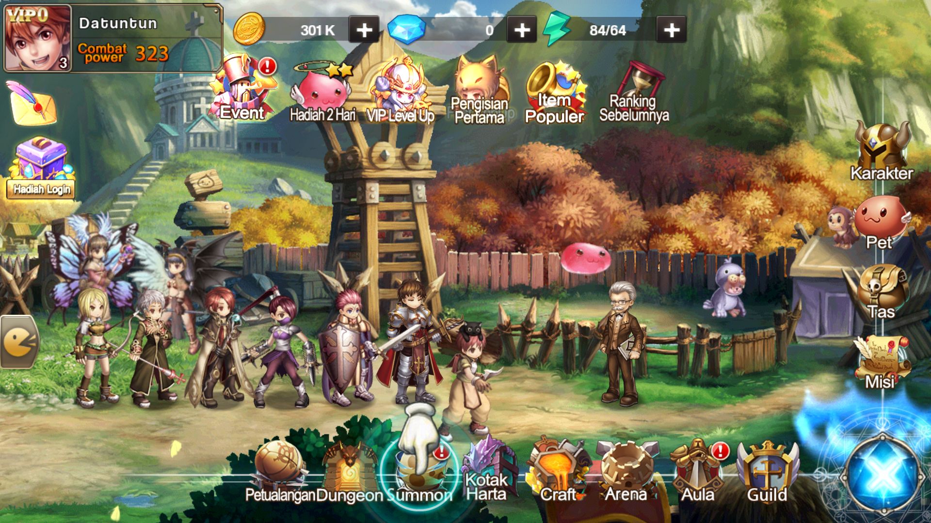 Game Side Scrolling dari Franchise MMORPG Klasik Ragnarok Telah Resmi ...