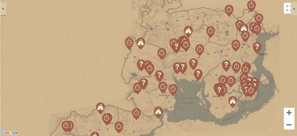 Map Ini akan Bantumu untuk Lengkapi Collectible di Red Dead Redemption ...