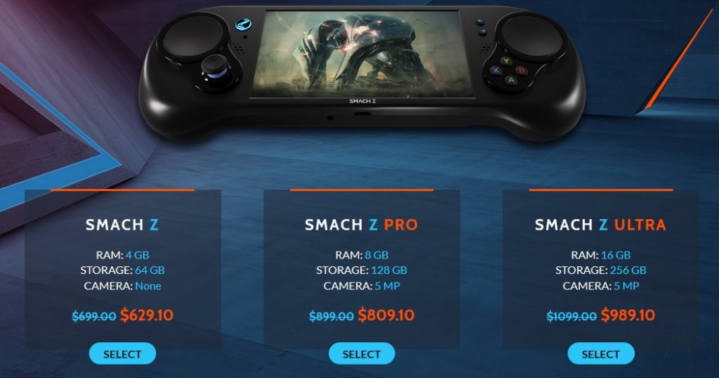 Smach Z Muncul Sebagai Console PC Mini yang Dapat Dibawa Kemana Saja ...