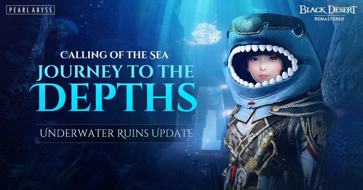 Black Desert SEA Dapatkan Update Underwater Ruins - Gamebrott.com