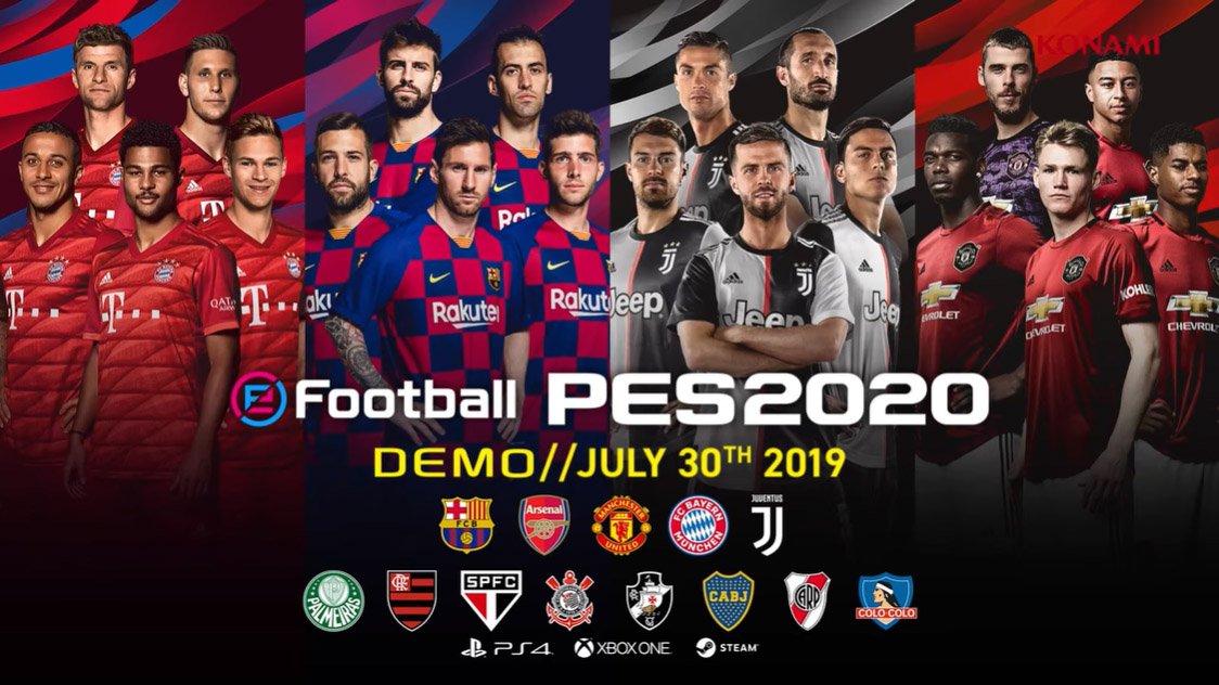 Demonya Sudah Bisa Dicoba Gratis, PES 2020 Pamerkan Cover Resmi untuk ...