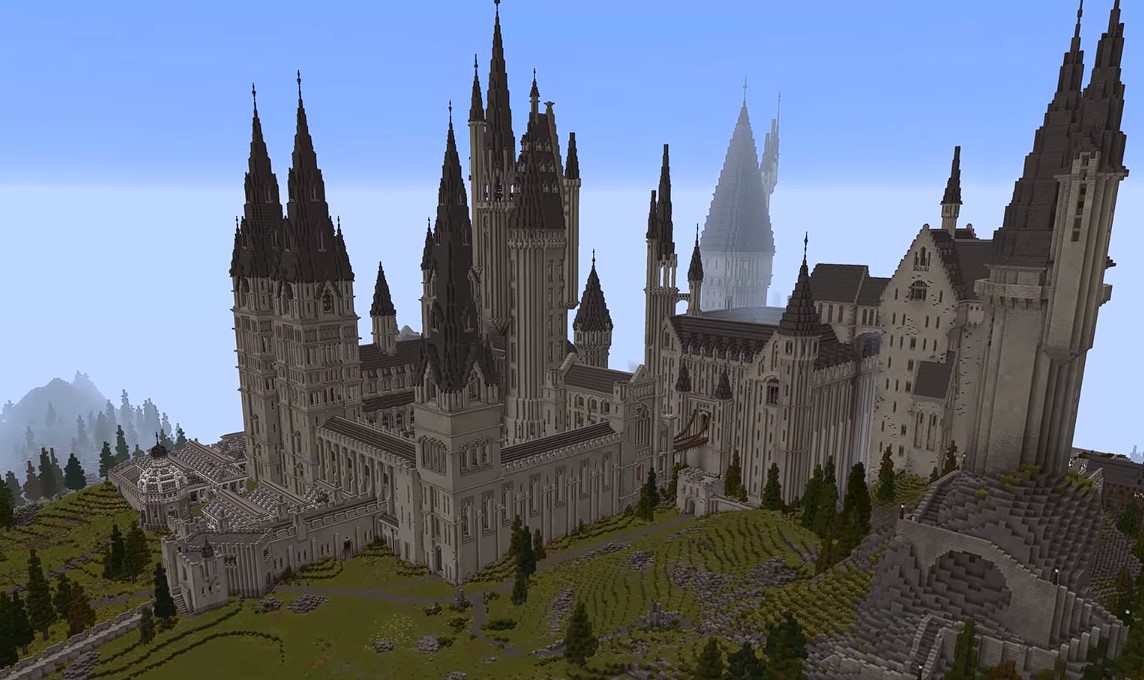 Sekelompok Orang Menciptakan Kembali Dunia Harry Potter Di Minecraft ...