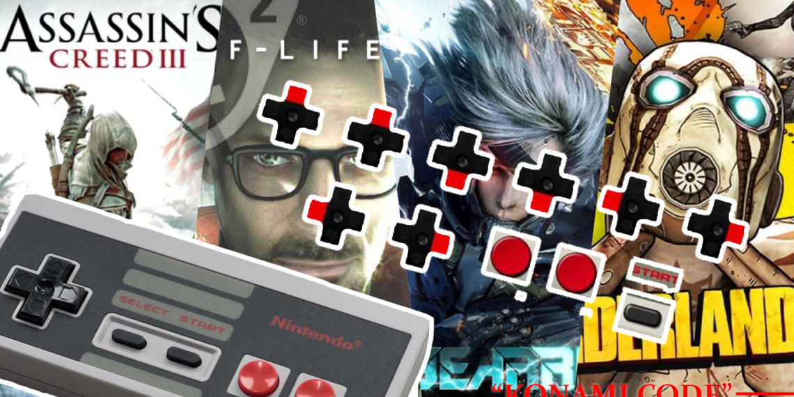 Deretan Game yang Menggunakan "Cheat Legendaris" Konami - Gamebrott.com