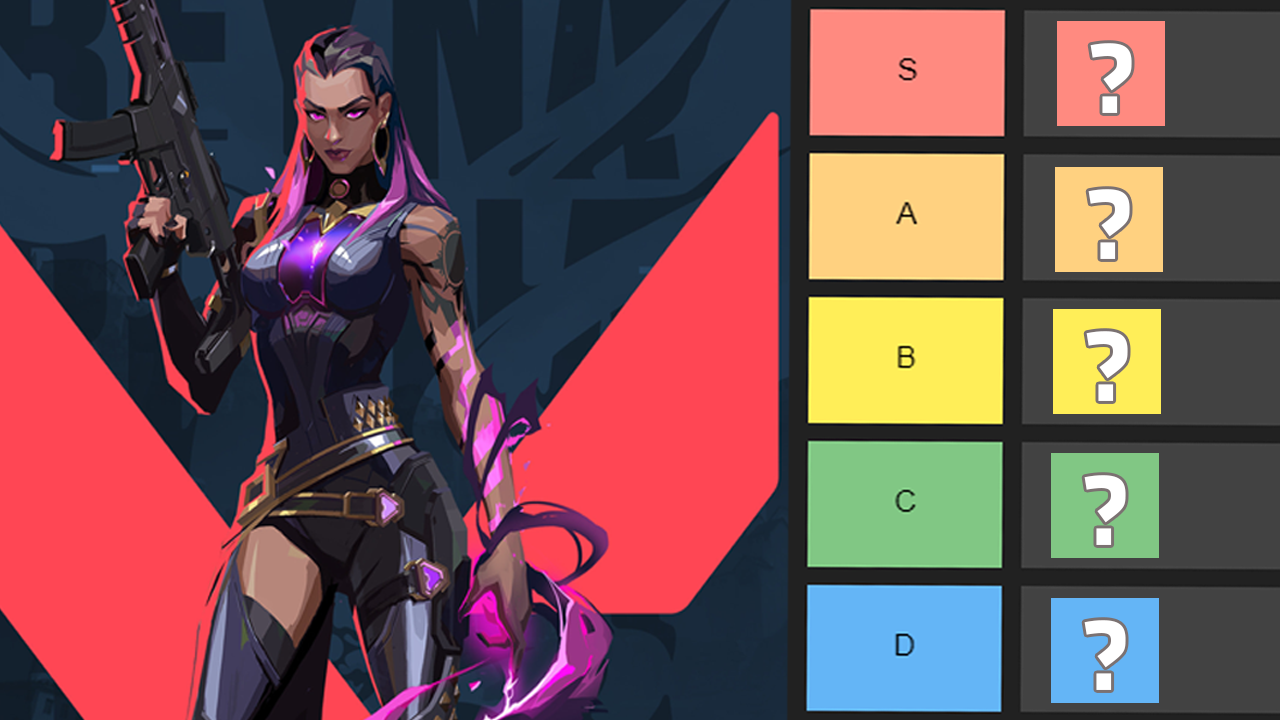 Tier List: Seluruh Agent Valorant Diurutkan dari Yang Terbaik Hingga ...