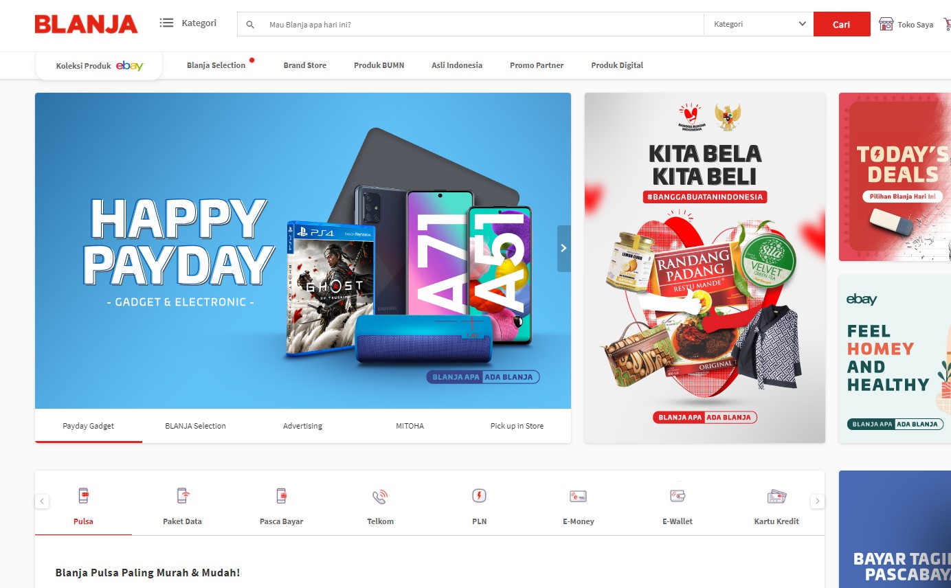 Telkom Resmi Tutup E-Commerce Blanja.com - Gamebrott.com