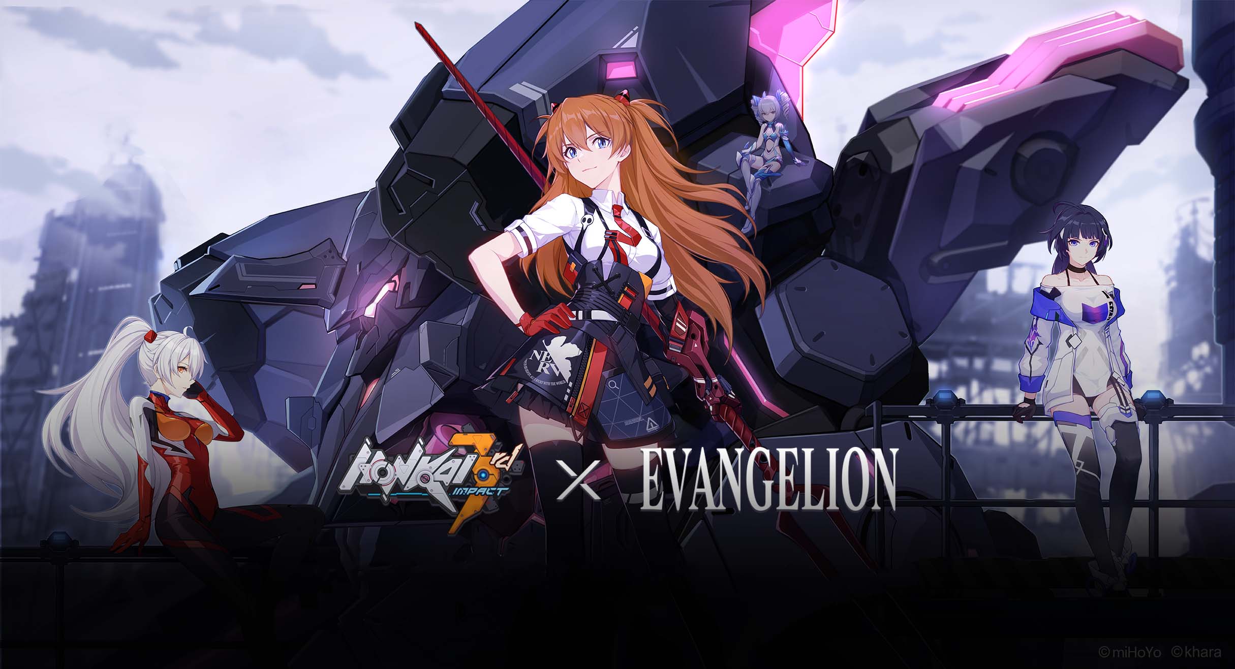 Angel Evangelion Siap Turun di Dunia Honkai Impact 3rd - Gamebrott.com