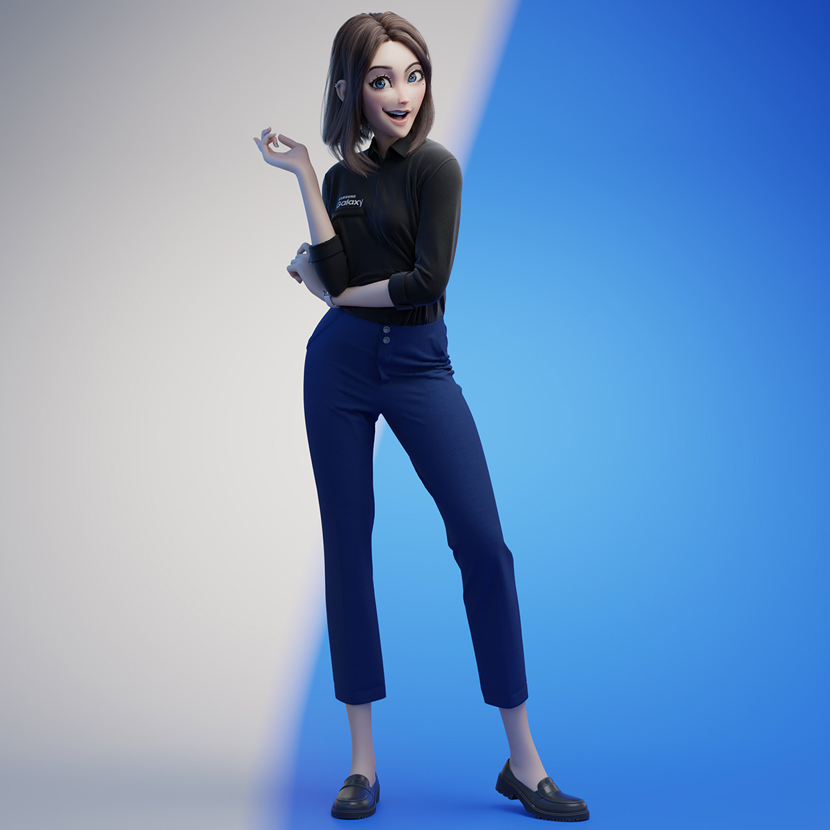 Tampak 'Wangy!' Inikah Tampilan Resmi Virtual Assistant Baru Milik ...