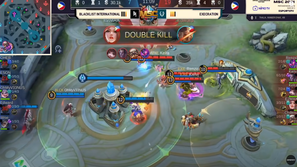 8 Hero Terkuat Kunci Kemenangan Tim Execration di MSC 2021 Mobile ...