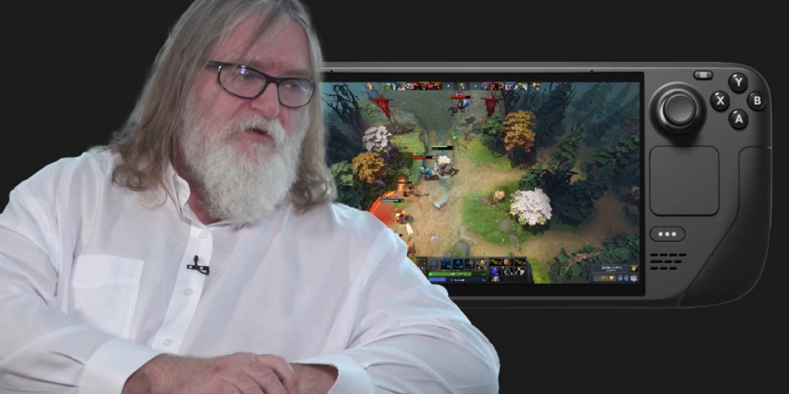 Gaben Uji Coba Steam Deck dengan Dota 2 - Gamebrott.com