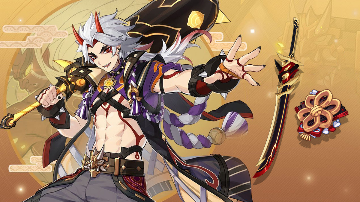 Tips Build Weapon dan Artifact Arataki Itto di Genshin Impact Terbaik ...