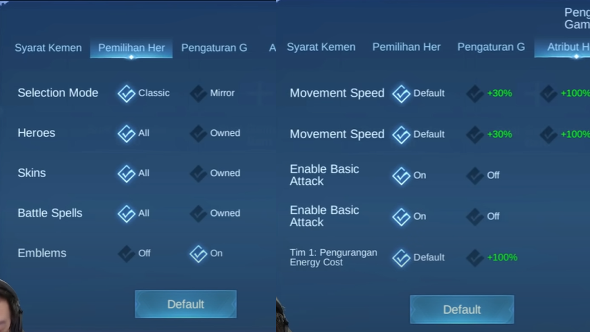 Cara Membuat Mode Creation Camp di Mobile Legends - Gamebrott.com
