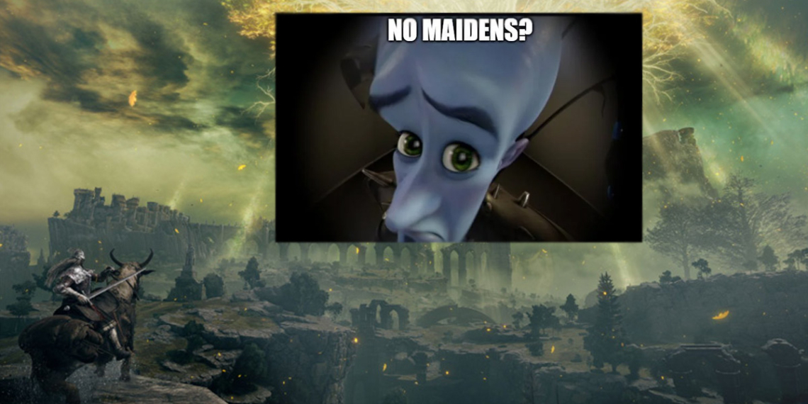 Pemain Buat Karakter Elden Ring dari Meme "No Maidens?"