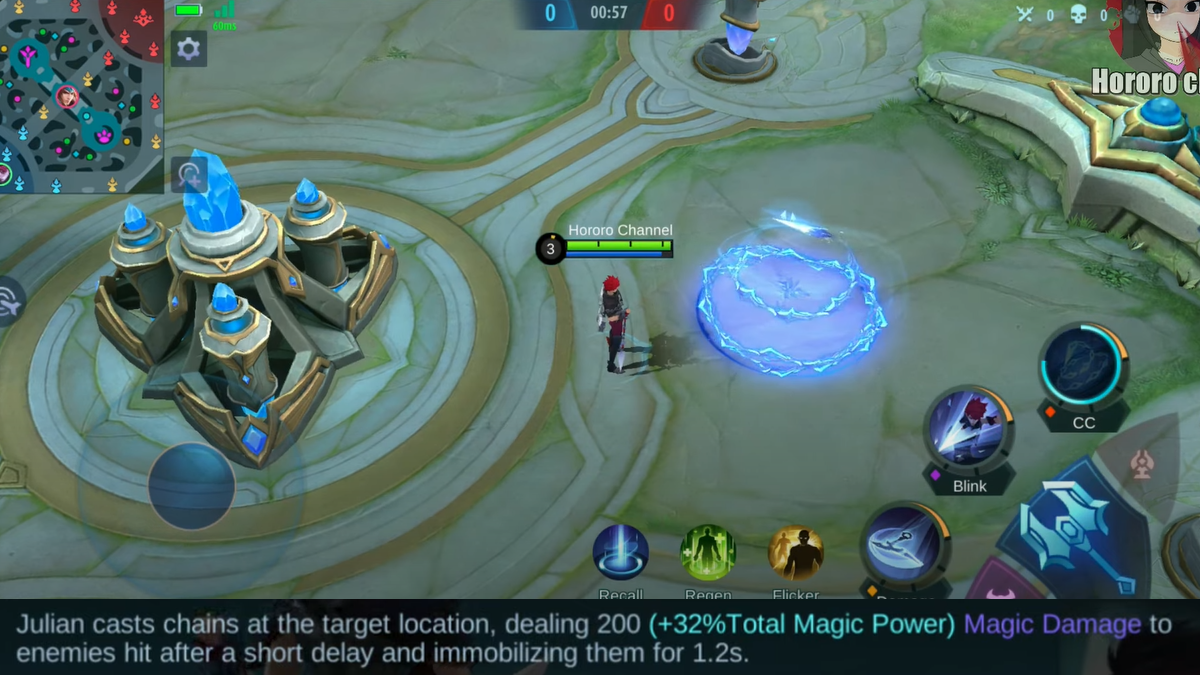 Gameplay dan Skill Hero Baru Julian di Mobile Legends