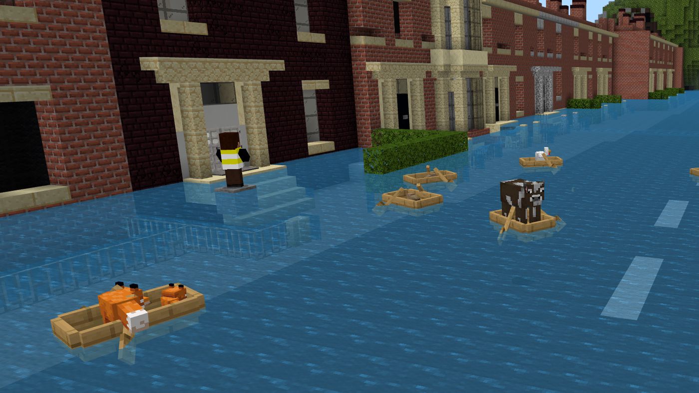 Rivercraft - World Baru Minecraft yang Ajarkan Anak Bahaya Banjir dan ...
