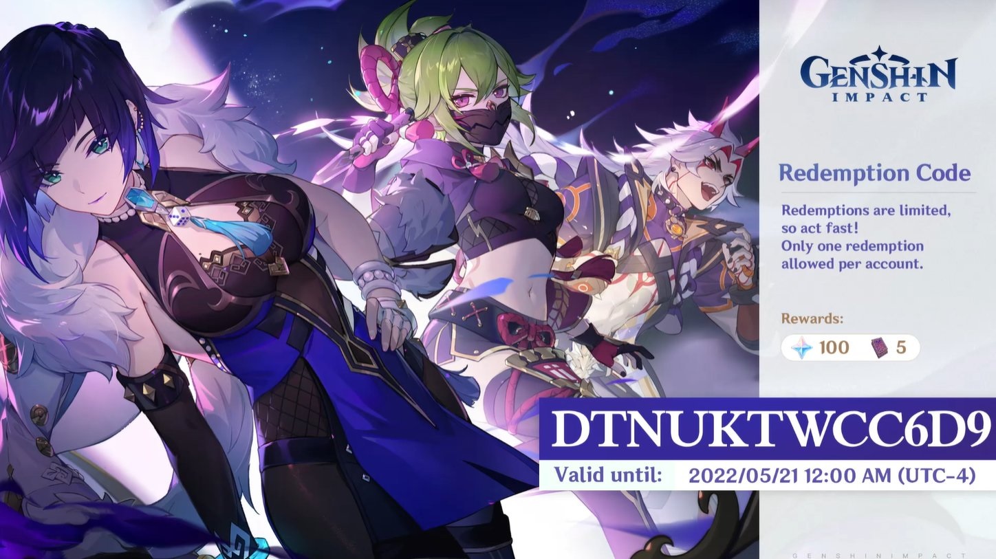 Buruan Klaim! Inilah Redeem Code Genshin Impact 2.7 Terbaru Mei 2022 ...
