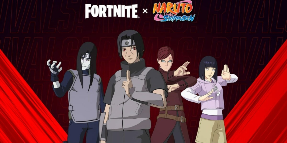 Fortnite x Naruto Kembali, Hadirkan Itachi, Gaara, Orochimaru dan Hinata
