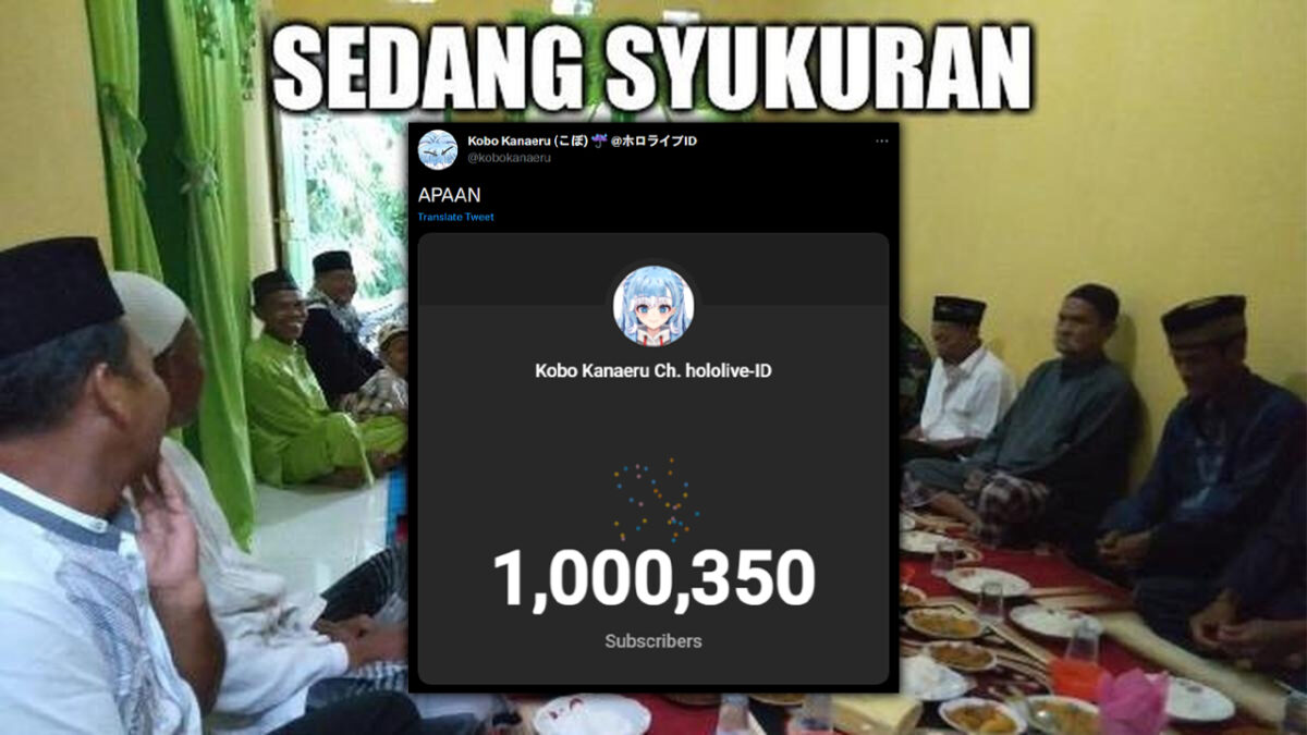 Syukuran Vtuber Kobo Kanaeru Berhasil Capai Satu Juta Subscriber ...