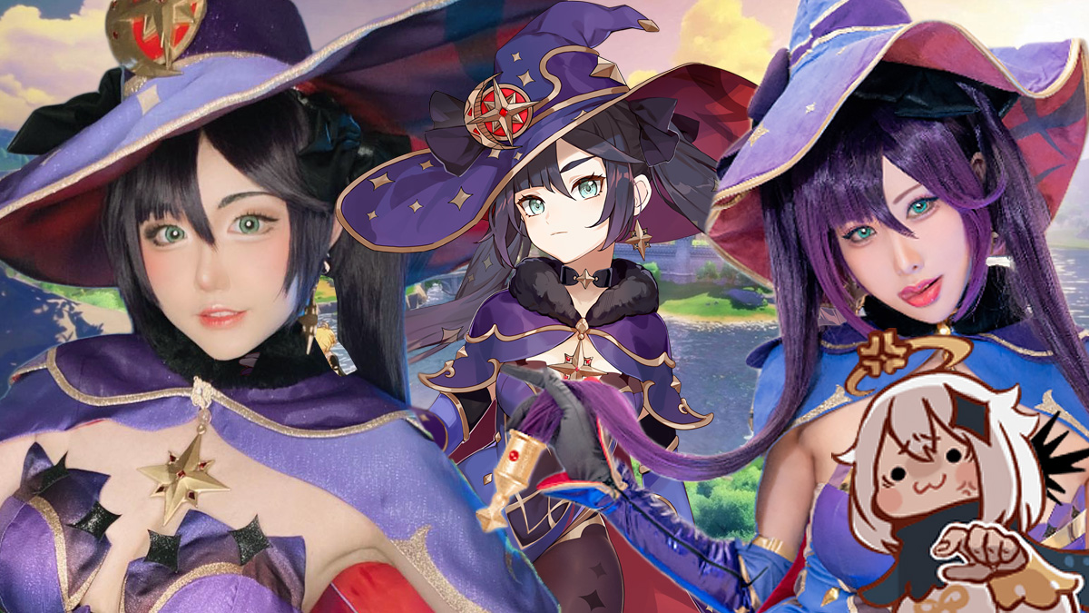 10 Cosplay Mona Genshin Impact yang Bikin Salah Fokus