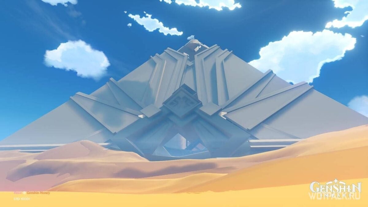 Penampakan Pyramid Sumeru yang akan Hadir di Update Genshin Impact ...