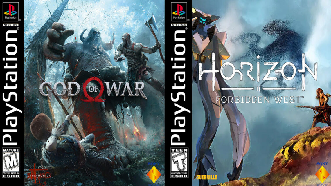 Keren! Gamer Ini Bagikan Desain Cover Game PS1 di Beberapa Game AAA