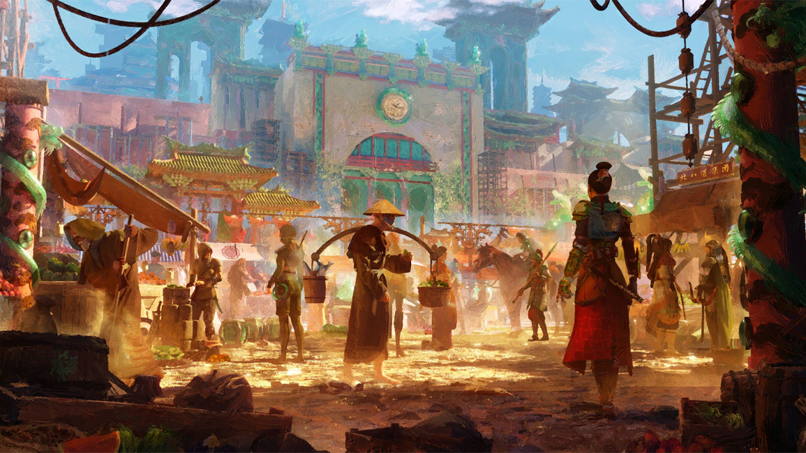 Konsep Seni Guild Wars 2 — Mengalir dalam Visual ala Lukisan Cat Air - Gamebrott.com