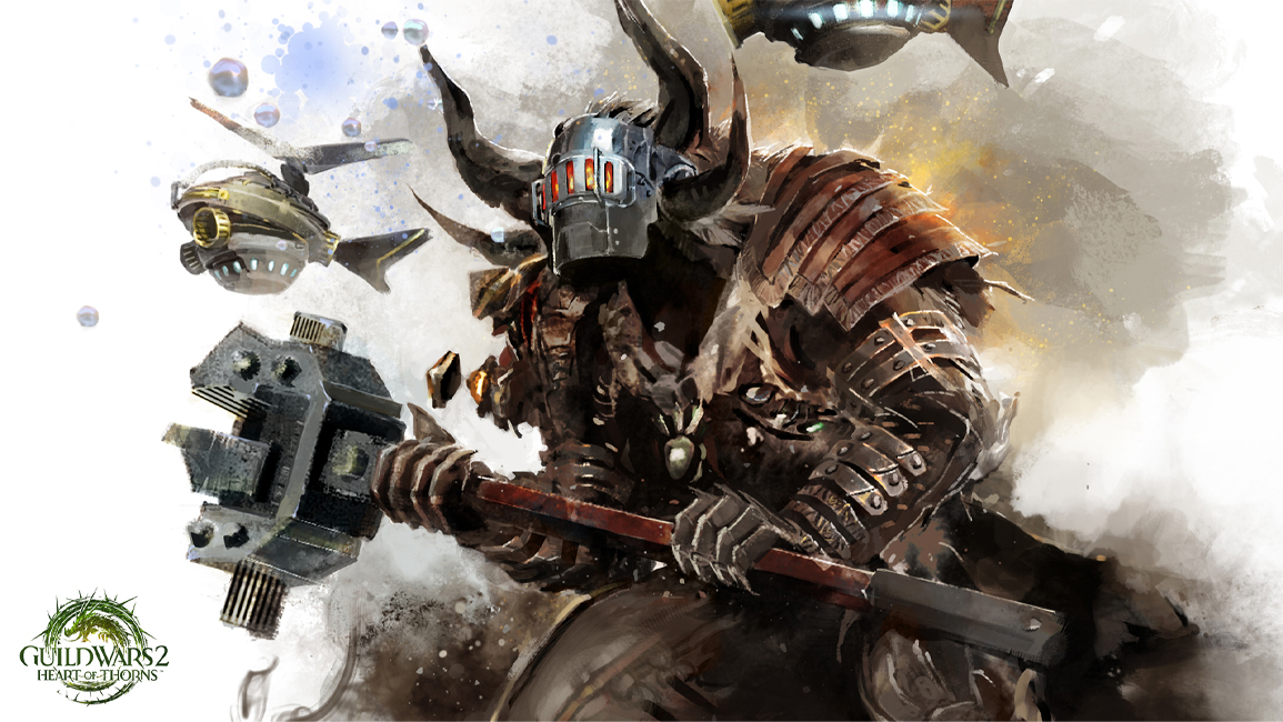 Konsep Seni Guild Wars 2 — Mengalir dalam Visual ala Lukisan Cat Air ...