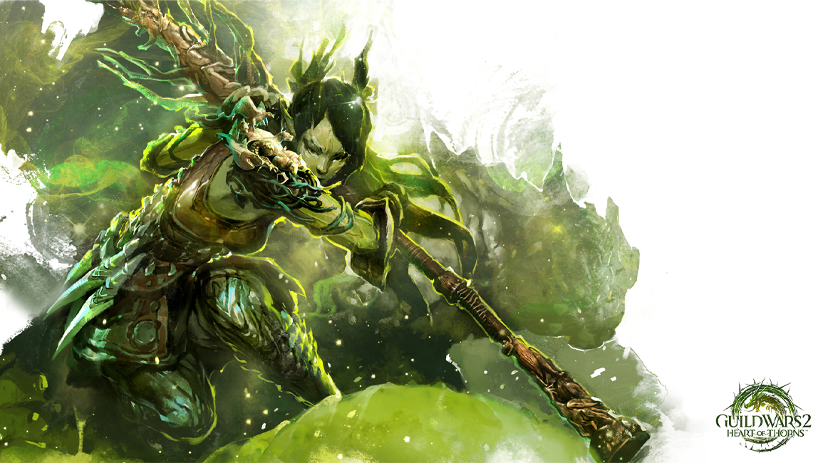 Konsep Seni Guild Wars 2 — Mengalir dalam Visual ala Lukisan Cat Air ...