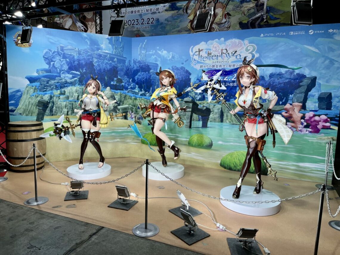 Tokyo Game Show 2022 — Figure Atelier Ryza Life Size Bikin Mata Pria ...