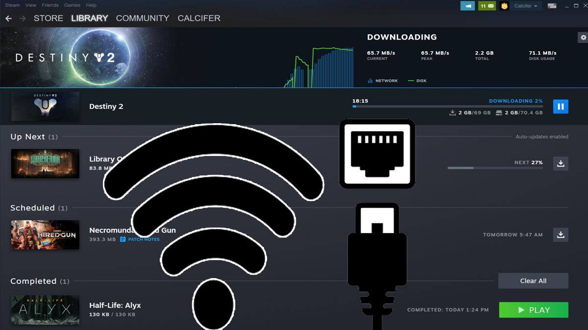 Leaker Bocorkan Fitur Transfer Game Steam via LAN dan WLAN