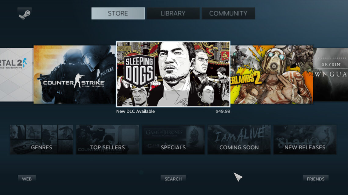 Valve Ubah Tampilan Big Picture Steam seperti UI Steam Deck