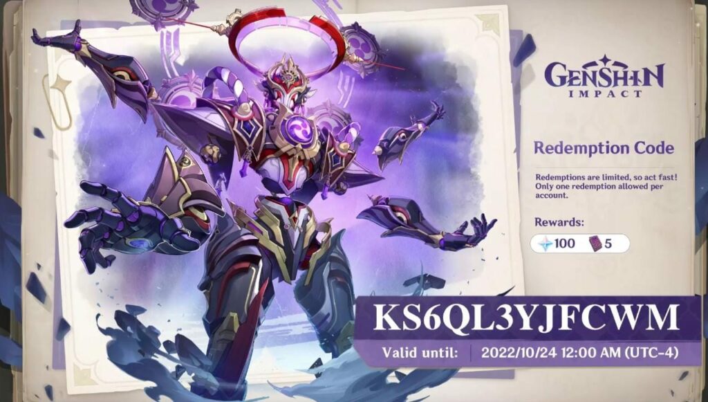 Klaim Segera! Berikut Redeem Code Genshin Impact 3.2 Terbaru Oktober ...
