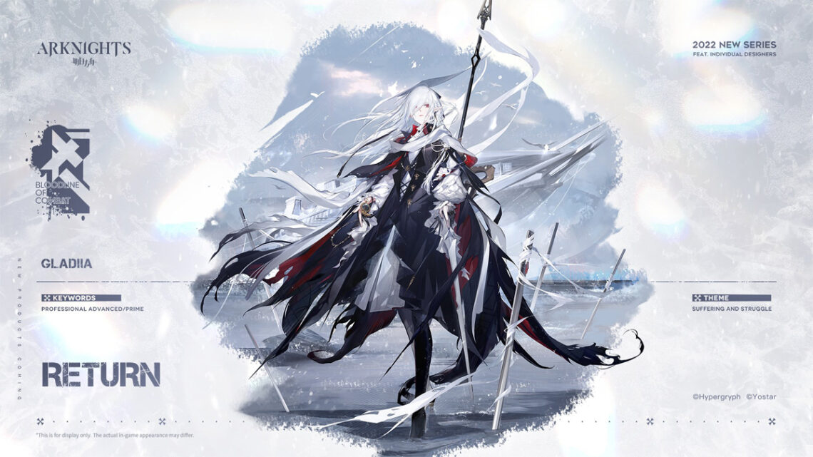 Arknights Under Tides Re-run Hadirkan Kembali Gladiia - Gamebrott.com