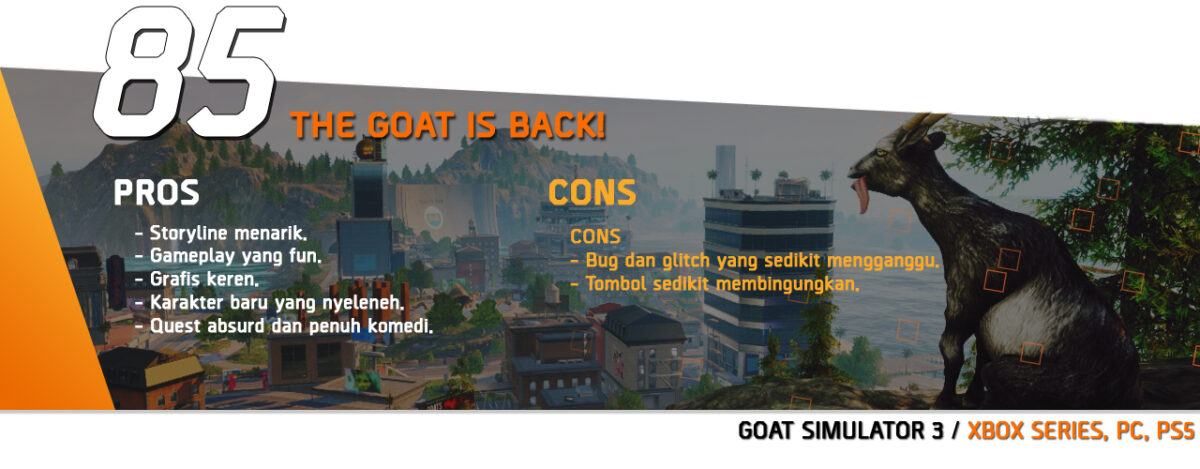 Review Goat Simulator 3 — The Goat is Back with More Style!