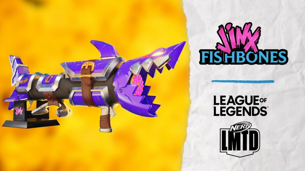 Kolaborasi League of Legends x NERF LMTD Hadirkan Senjata Fishbones ...