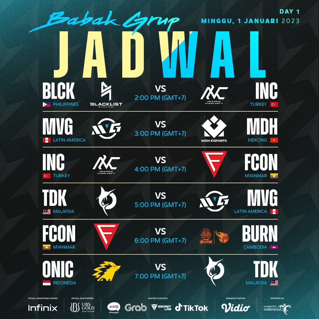 Ini Jadwal M4 World Championship - Gamebrott.com
