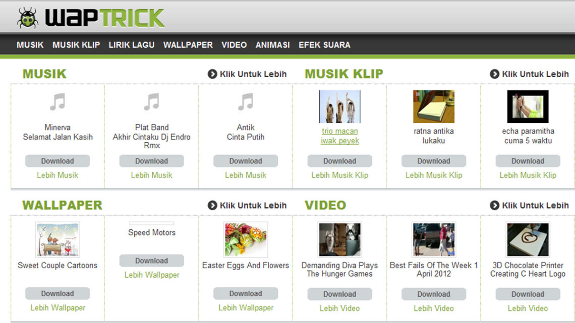 5 Fakta Waptrick, Situs Lagu MP3 dan Video Populer Tempo Dulu ...