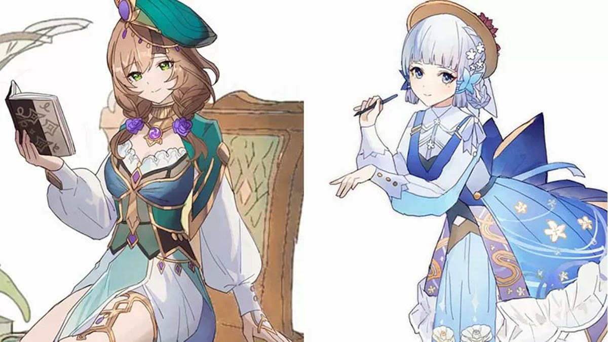 [RUMOR] Leak Skin Ayaka dan Lisa yang Bakal Dihadirkan di Genshin ...