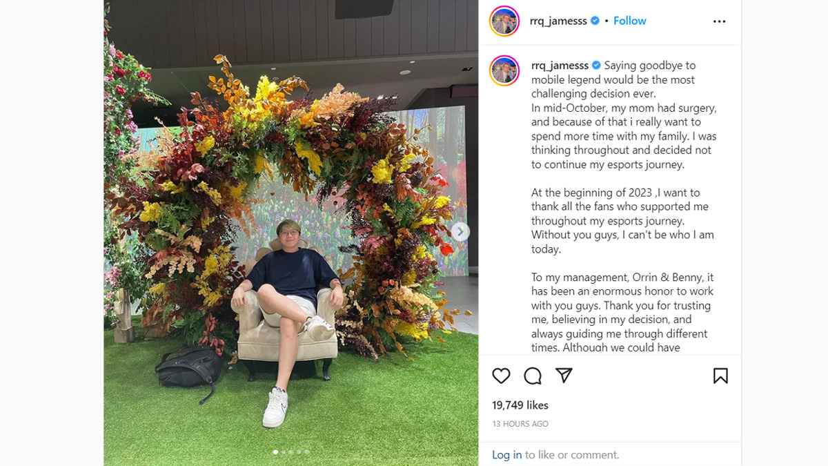 Mantan Coach RRQ Hoshi Berhenti dari Esports Mobile Legends - Gamebrott.com