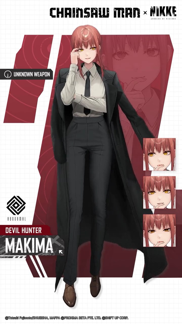 Jaket Makima Goddess of Victory NIKKE Bisa Dilepas di Game