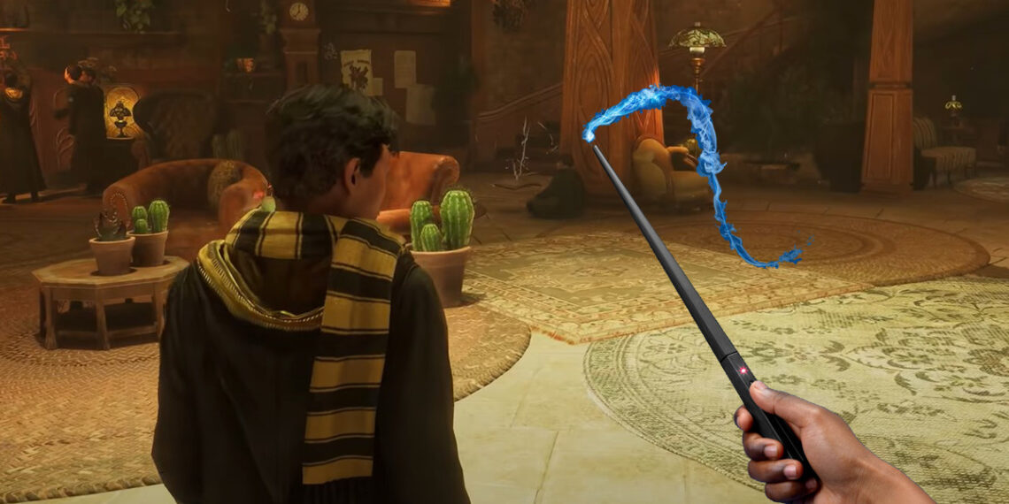 Modder Ciptakan Controller Magic Wand Hogwarts Legacy
