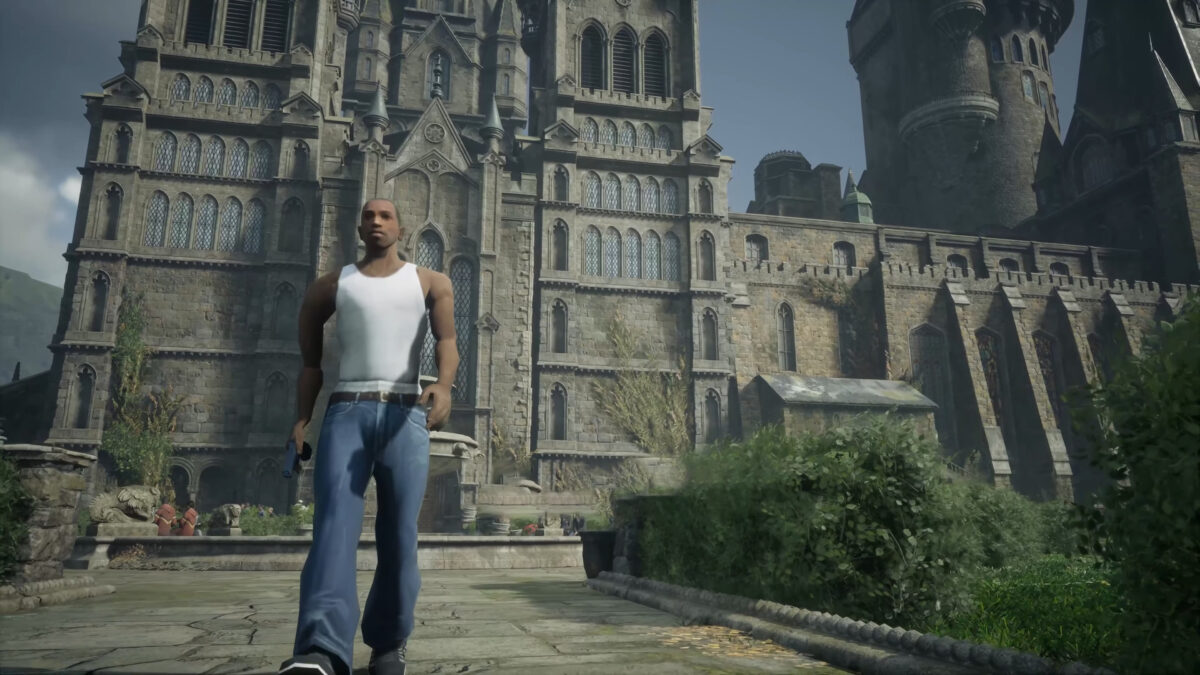 Gambar Karakter GTA San Andreas Dibuat dengan Stable Diffusion