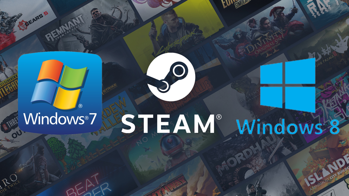 Steam Client Sudah Tidak Support di Windows 7, 8, dan 8.1