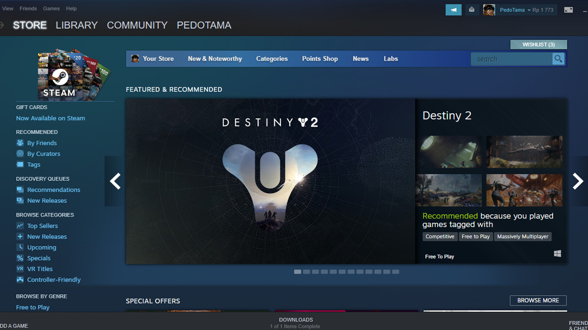 Steam Client Sudah Tidak Support di Windows 7, 8, dan 8.1