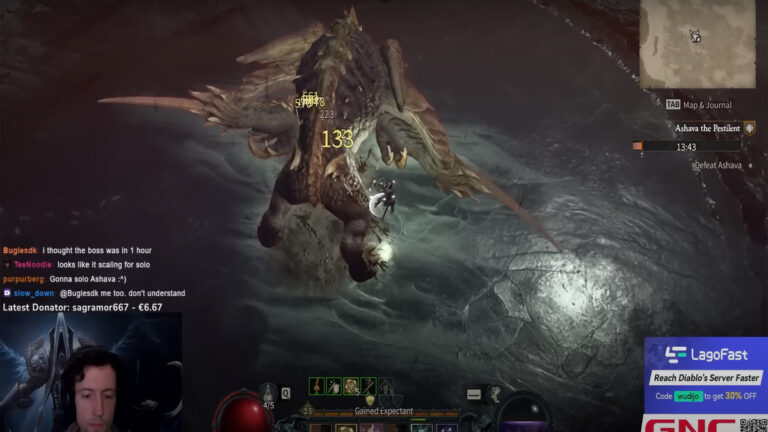Streamer Diablo 4 Ini Hadapi World Boss Game Sendirian!