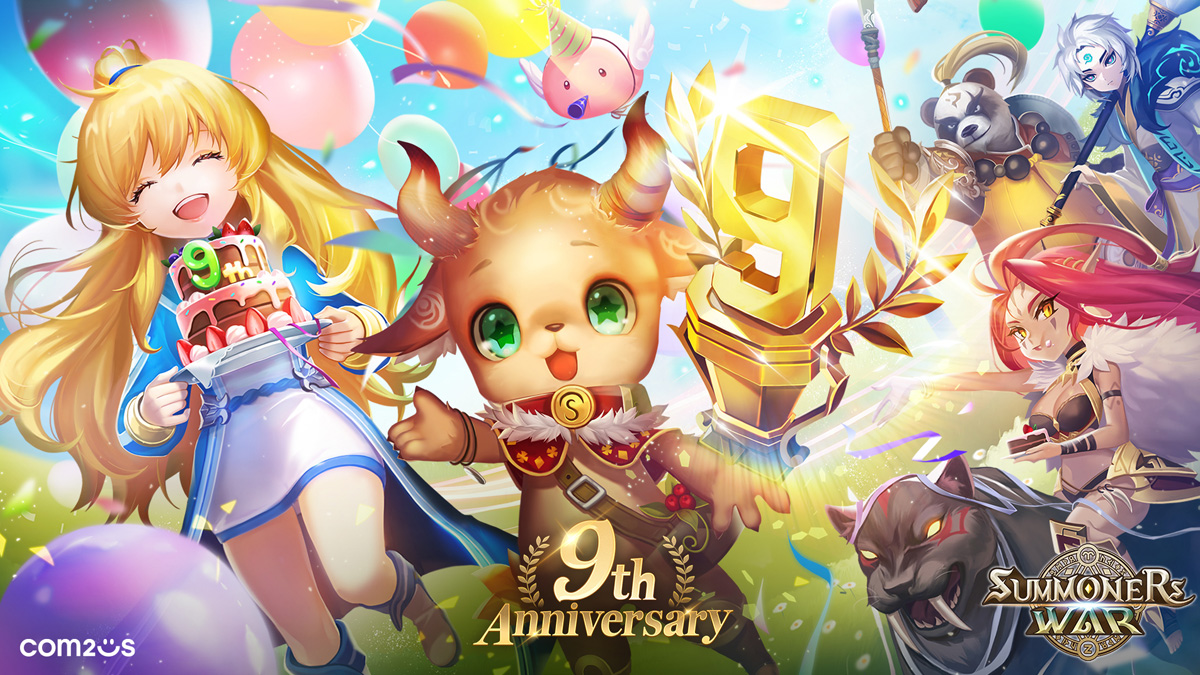 Perayaan 9 Tahun Summoners War, Com2uS Adakan Event Spesial